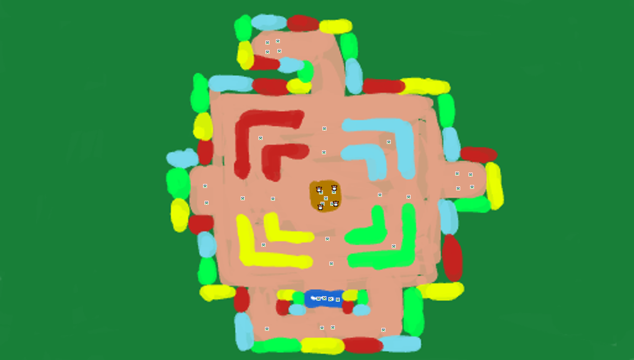 SNES Battle Course 1 Remastered - Mario Kart PC