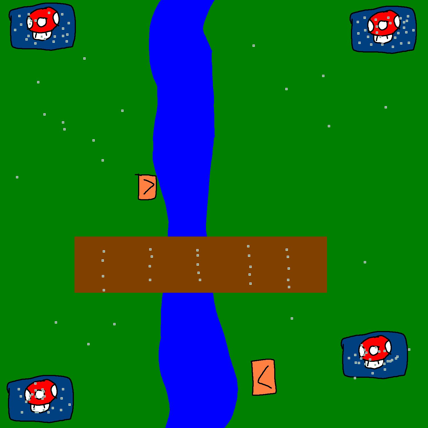Brawlic Island (battle royale 2) - Mario Kart PC