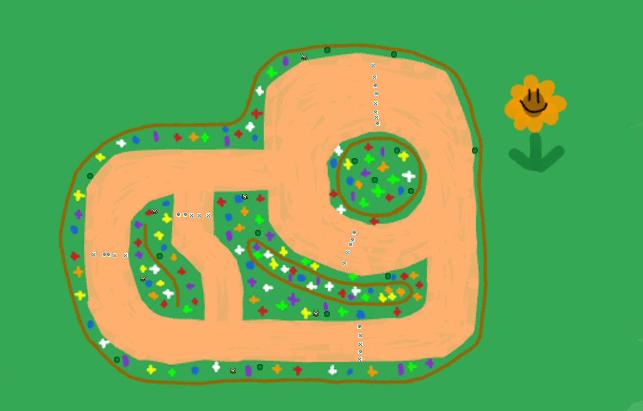 Flower Fields - Mario Kart PC