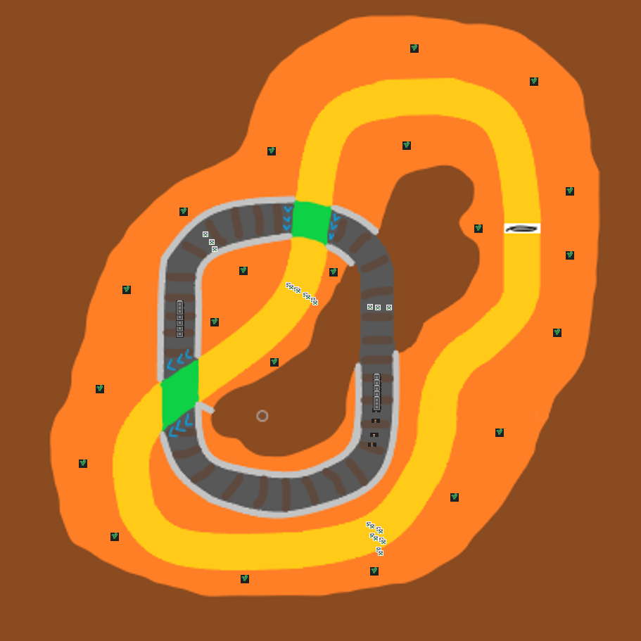 Kalimari Desert (Battle Course) - Mario Kart PC