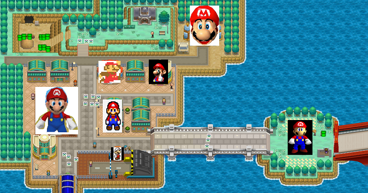 Driftvell Mario City - Mario Kart PC