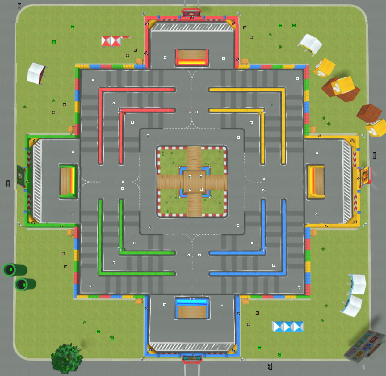 Battle Course 1 - Mario Kart PC
