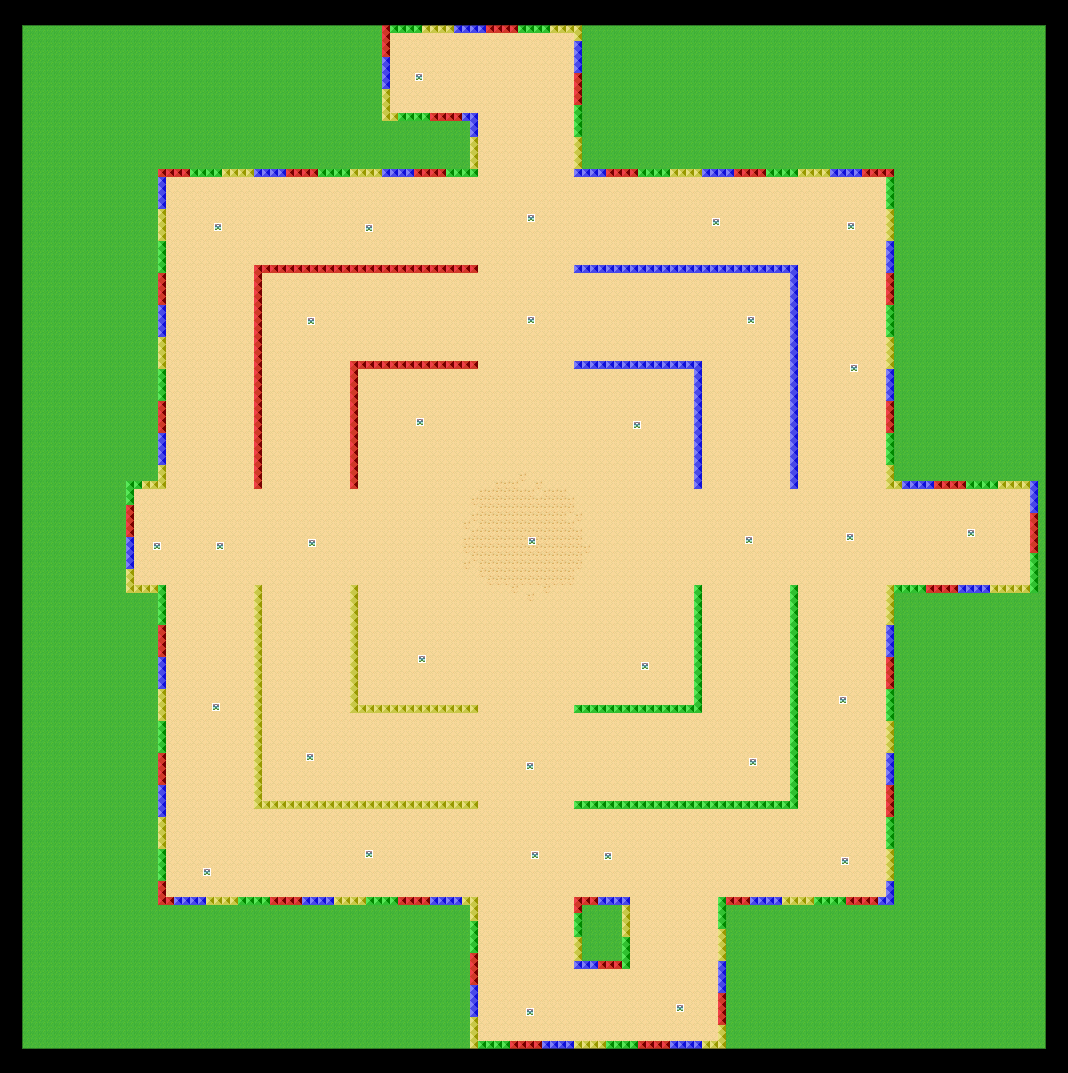 Snes Battle Course 1 GBA Version - Mario Kart PC