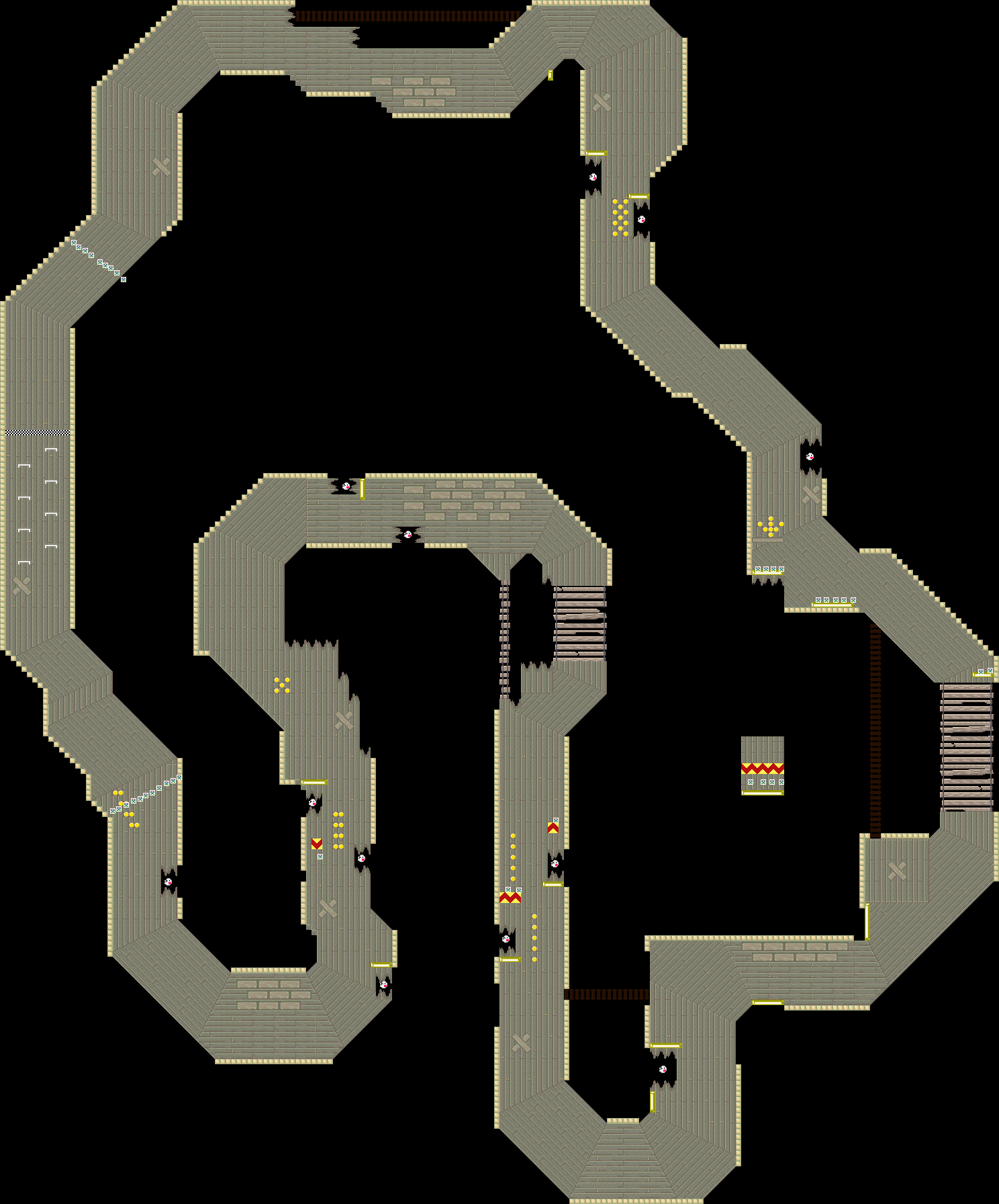 GBA Broken Pier Battle Course - Mario Kart PC