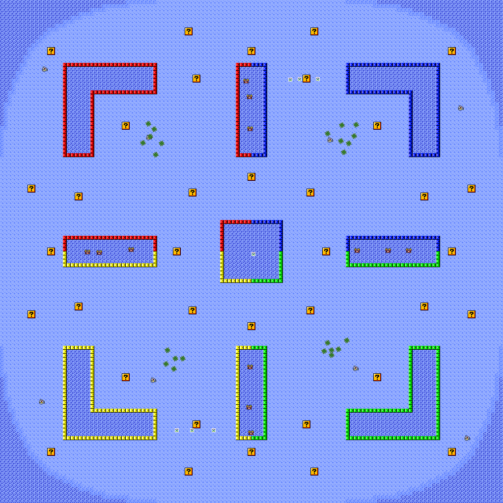 MK1C- SMKPE Battle Course 2 (Cheep-Cheep Shore Party) - Mario Kart PC