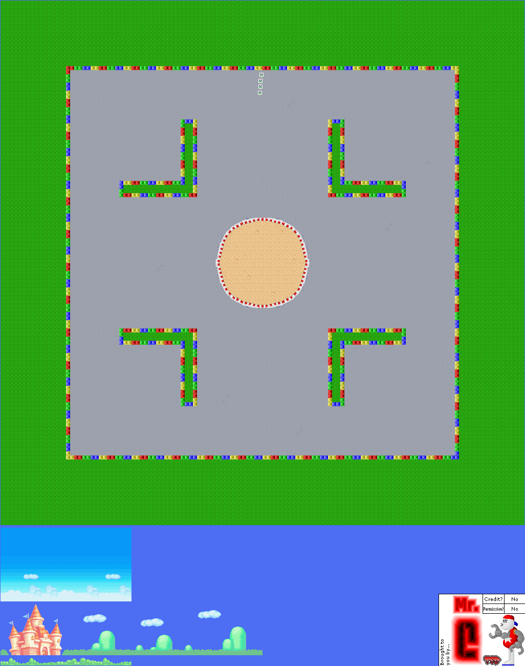 gba battle course 1 - Mario Kart PC