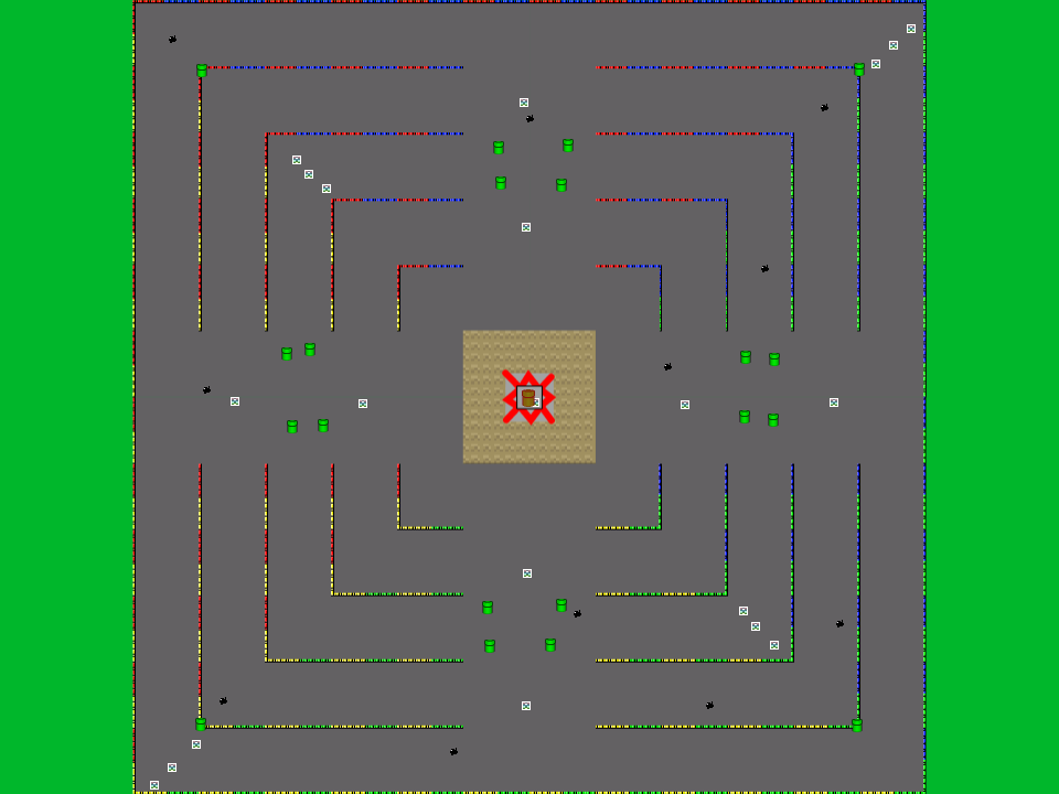 SNES Battle Course 4 - Mario Kart PC
