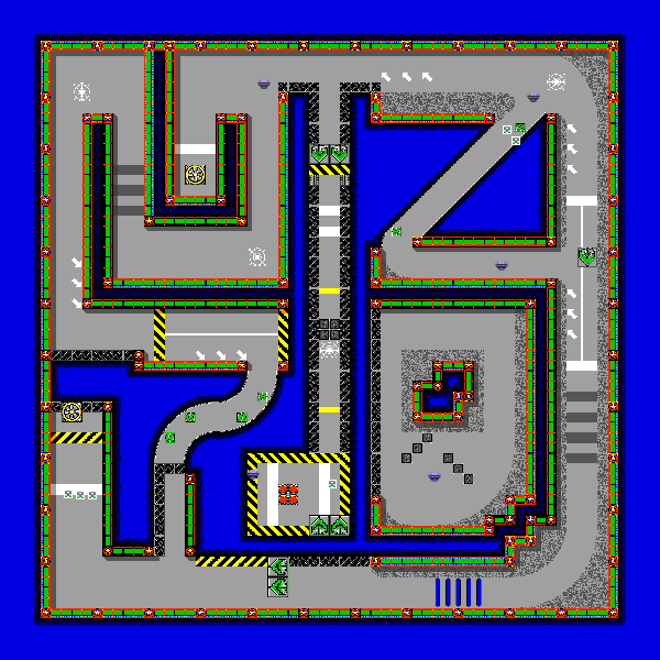 Sonic CD Special Stage 2 - Mario Kart PC