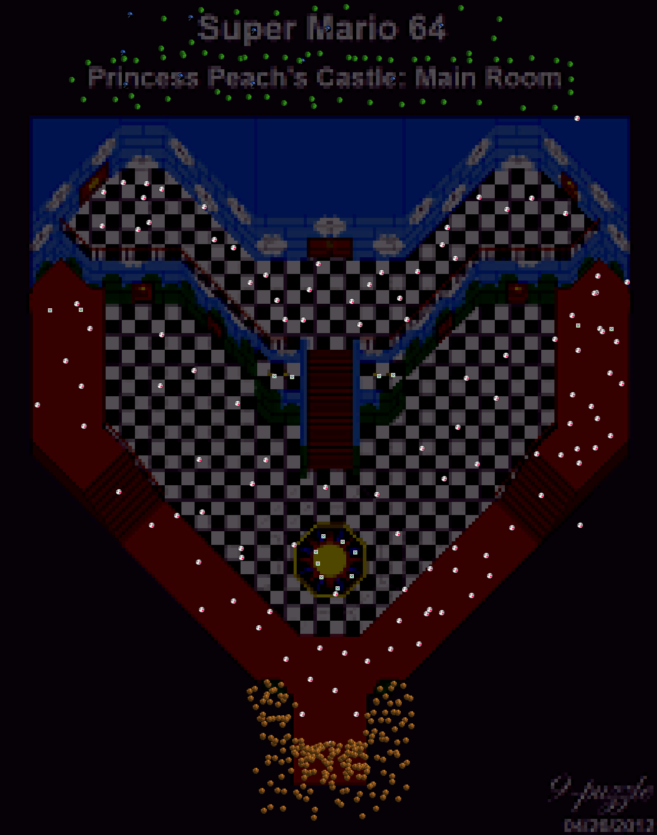 Dark Peach Castle - Mario Kart PC