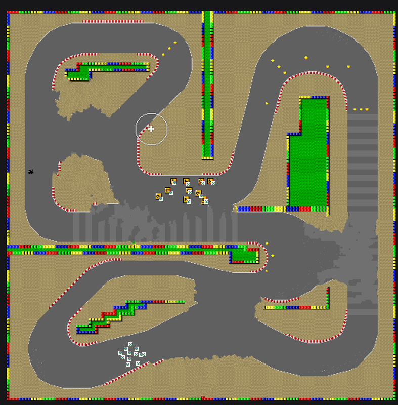 SNES Mario Circuit 4 B - Mario Kart PC