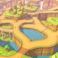 Yoshi Valley - Mario Kart PC