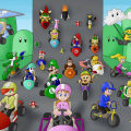 Luigi Stadium - Mario Kart PC