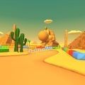 Yoshi Desert - Mario Kart PC