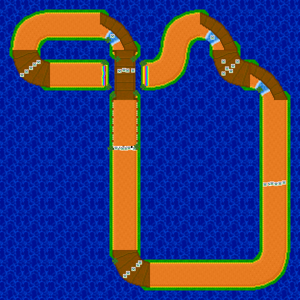 Yoshi island 1 - Mario Kart PC