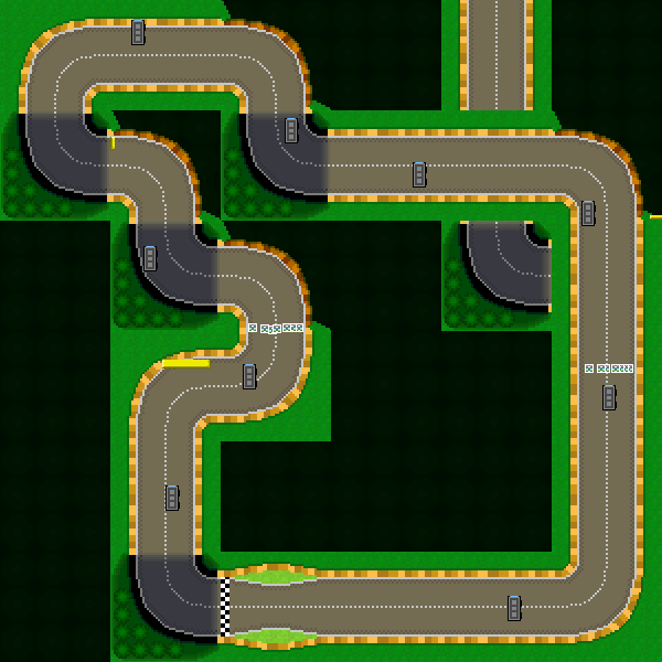 Wii Moon-View High-Way - Mario Kart PC