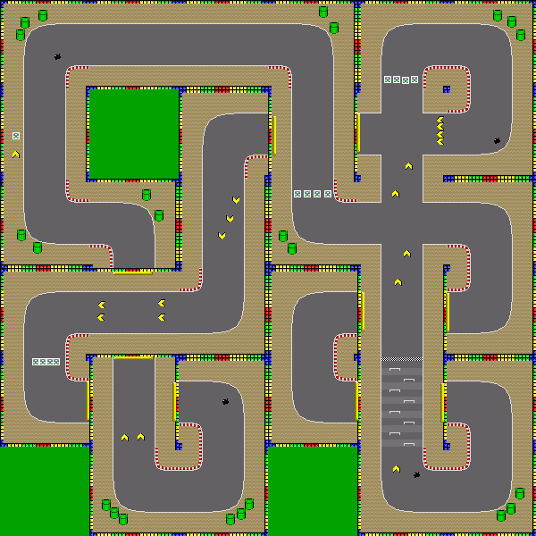 C2 SNES Mario Circuit - Mario Kart PC