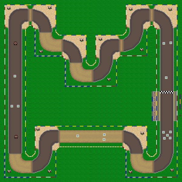 Peach Raceway - Mario Kart PC