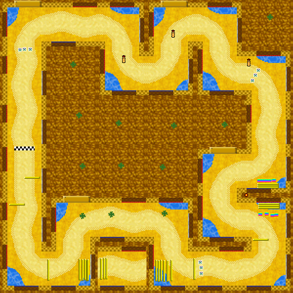 GCN Dry Dry Desert - Mario Kart PC