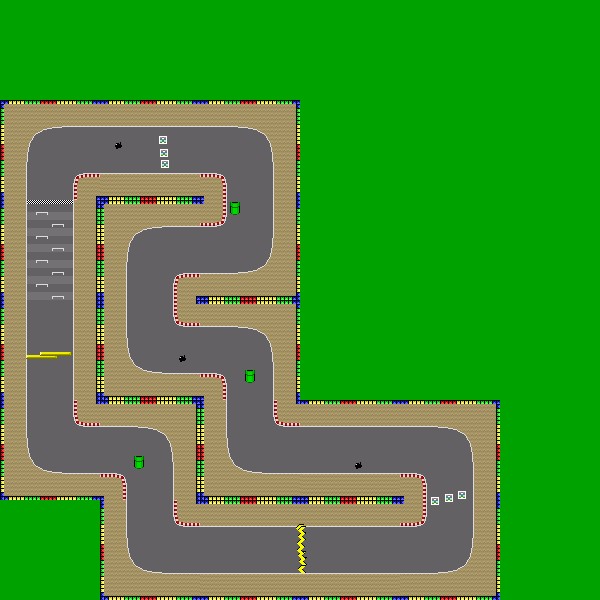 SBOK3 Red Raceway 1 - Mario Kart PC