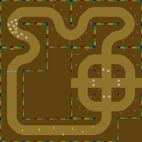 snes choco island 2 - Mario Kart PC