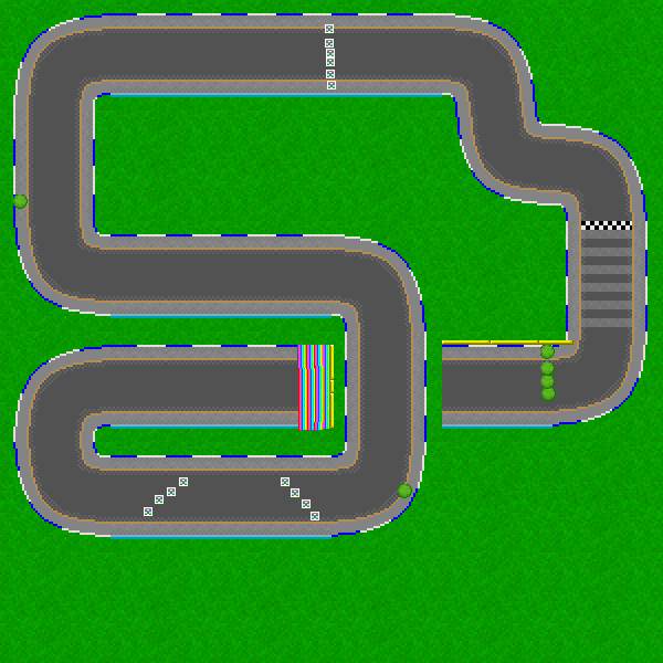 SNES Mario Circuit 2 - Mario Kart PC