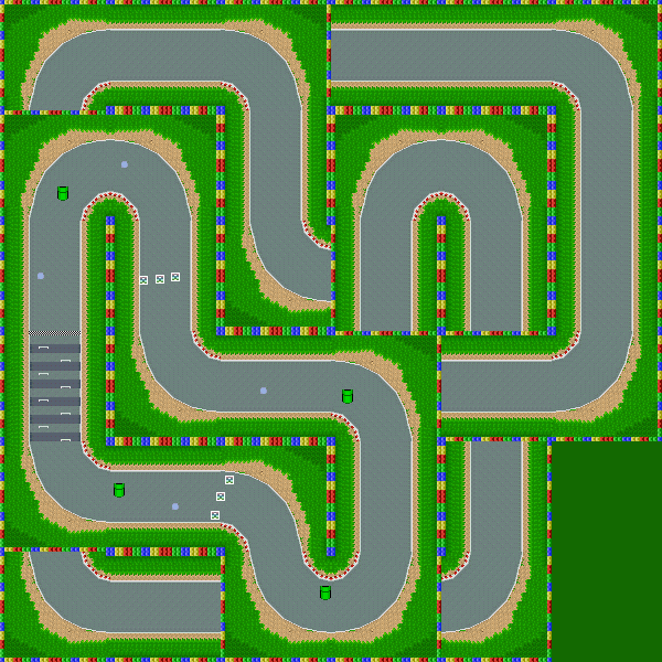 Mario Kart Galaxy: Chaseway Raceway 1 - Mario Kart PC