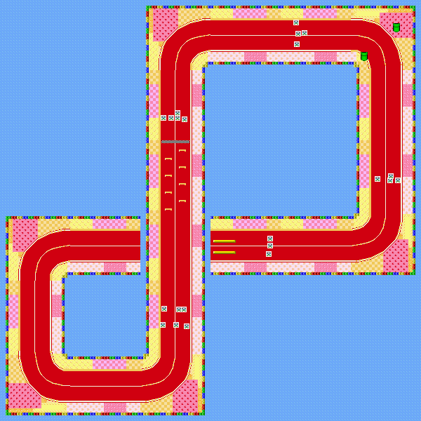 DS Ribby Road - Mario Kart PC