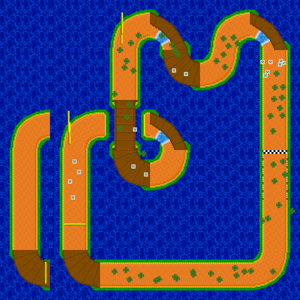 Bowsers yoshi falls Destruction - Mario Kart PC