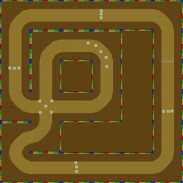 N64 désert kalimari V2 - Mario Kart PC