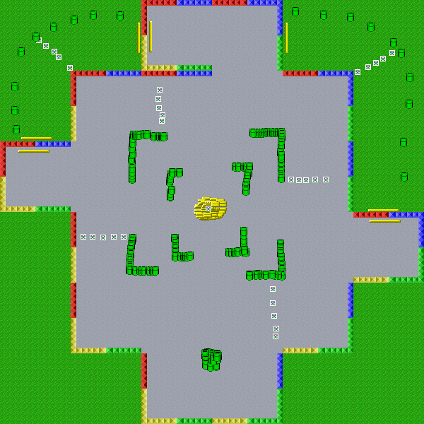 SNES Battle Course 1 - Mario Kart PC