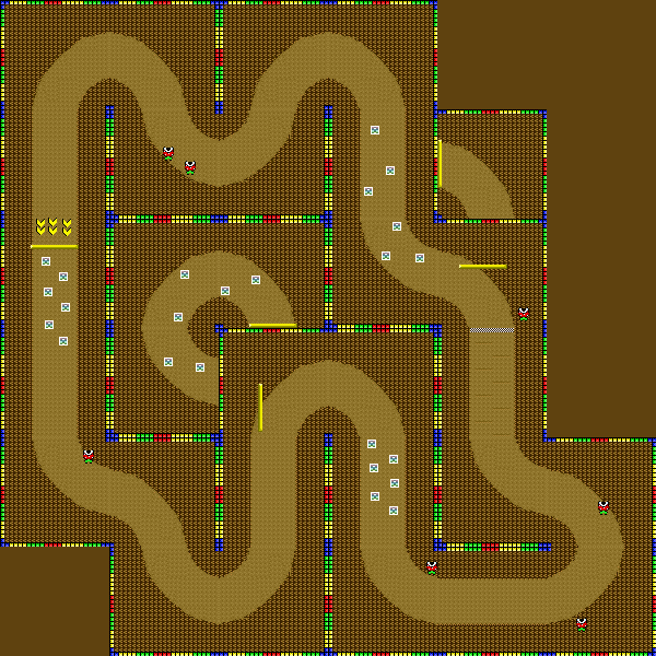 Moon Level 2 - Quick Mode - Mario Kart PC