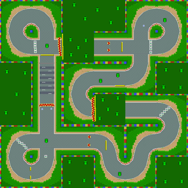 GBA Luigi Circuit Re-Make - Mario Kart PC
