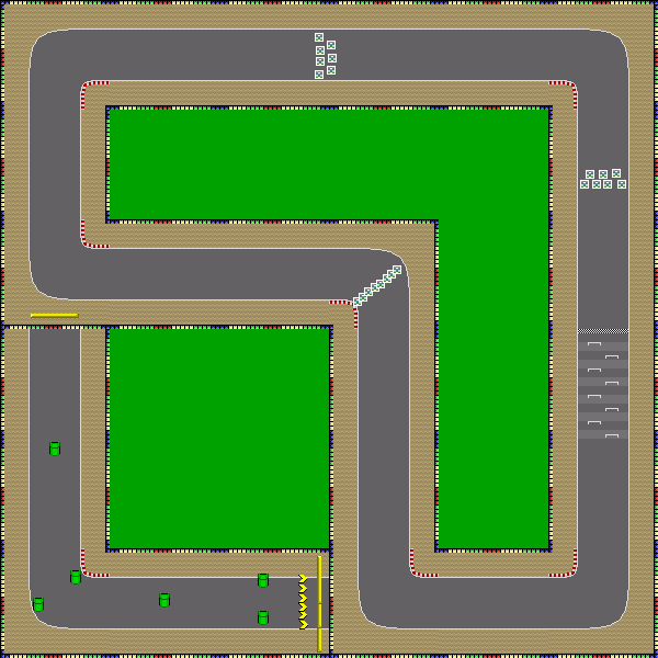 Mario Square Circuit - Mario Kart PC