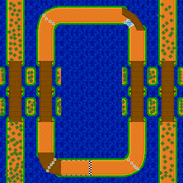 Yoshi Falls - Mario Kart PC