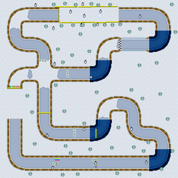 Snow Circuit - Mario Kart PC