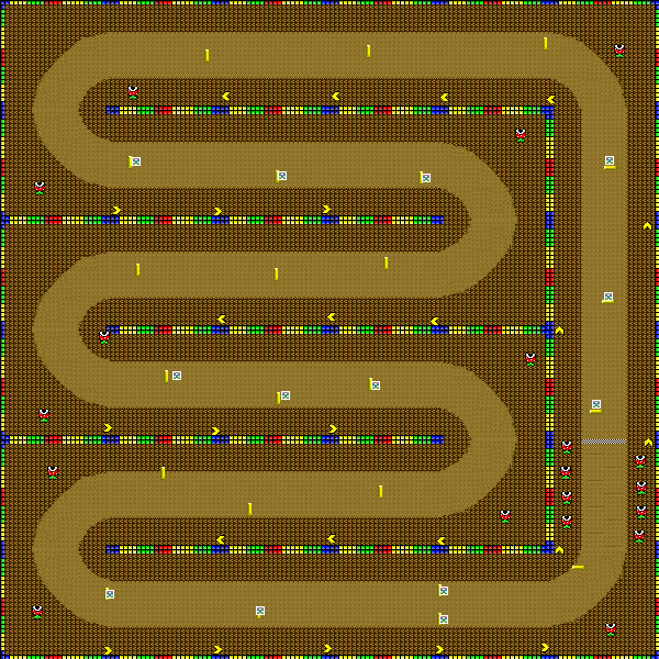 SNES Choco Island 1 - Mario Kart PC
