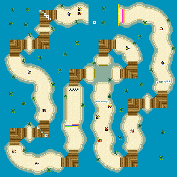 DS Cheep-Cheep Beach Re-Make - Mario Kart PC