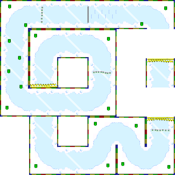 Snow Lane - Mario Kart PC