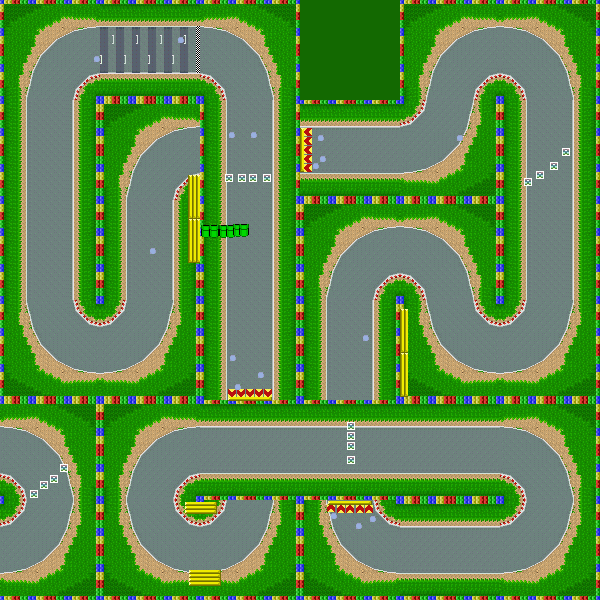 Luigi Raceway - Mario Kart PC