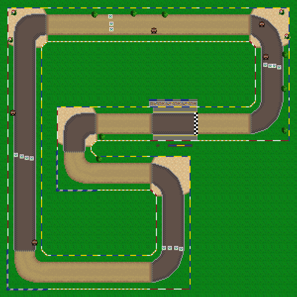 Revolution Raceway - Mario Kart PC