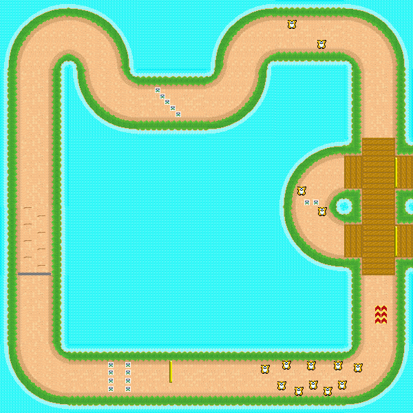 Yoshi's Island Circuit 3 - Mario Kart PC