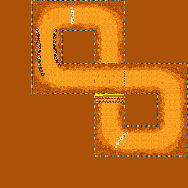 An 8 Course In The Desert - Mario Kart PC