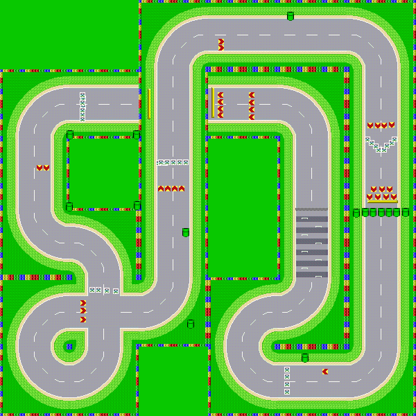 Mario's track - Mario Kart PC