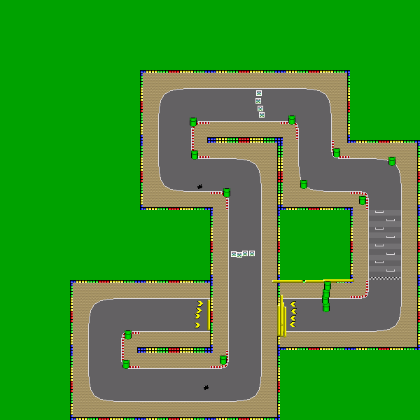 SNES Mario Circuit 2 R - Mario Kart PC