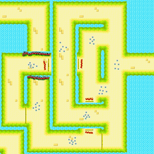 N64 Yoshi Valley B - Mario Kart PC