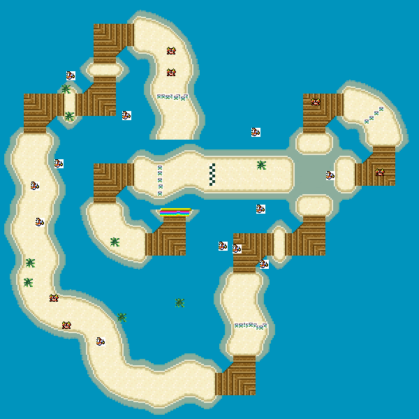 daisy beach - Mario Kart PC