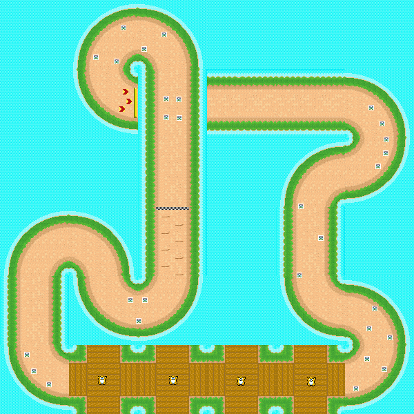 Volcanic River - Mario Kart PC