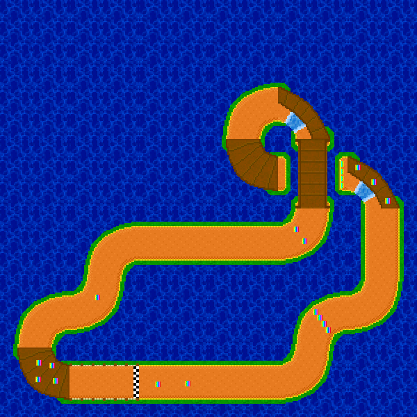 Yoshi's Death Curve - Mario Kart PC