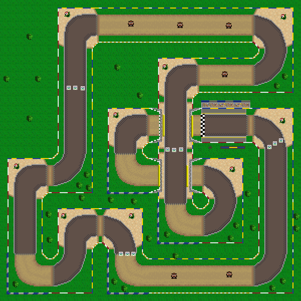 Mario raceway 2 - Mario Kart PC