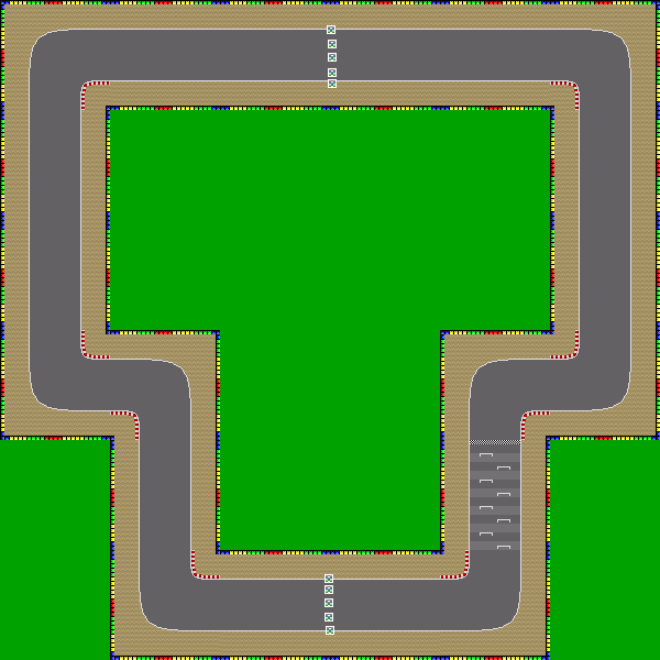 SNES PRO Mario Circuit 1 - Mario Kart PC